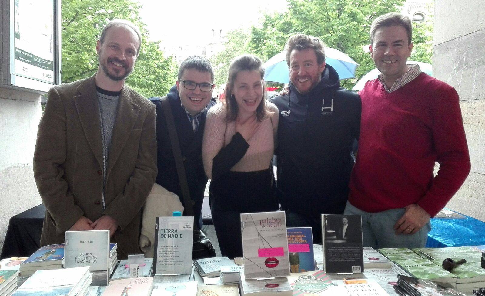 BREVE CRÓNICA DEL DÍA DEL LIBRO 2018 EN ZARAGOZA – David Lorenzo Cardiel